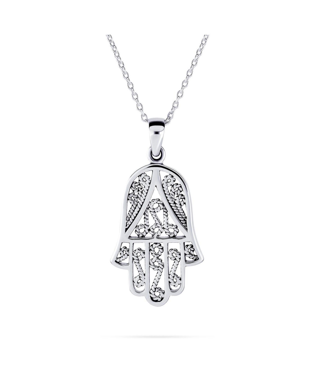 Click here for Bling Jewelry Yoga Amulet Fatima Hand Of God Hamsa... prices