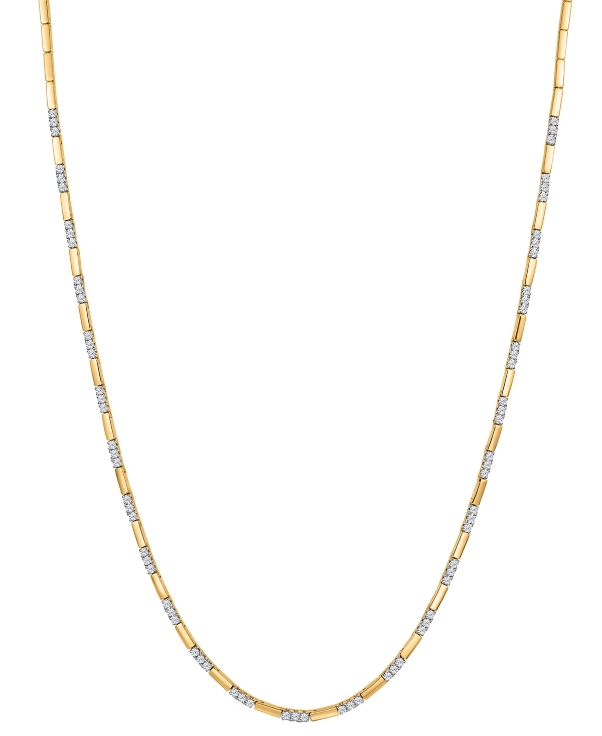 Click here for Macys Diamond Necklace (1/2 ct. t.w.) in 10k White... prices