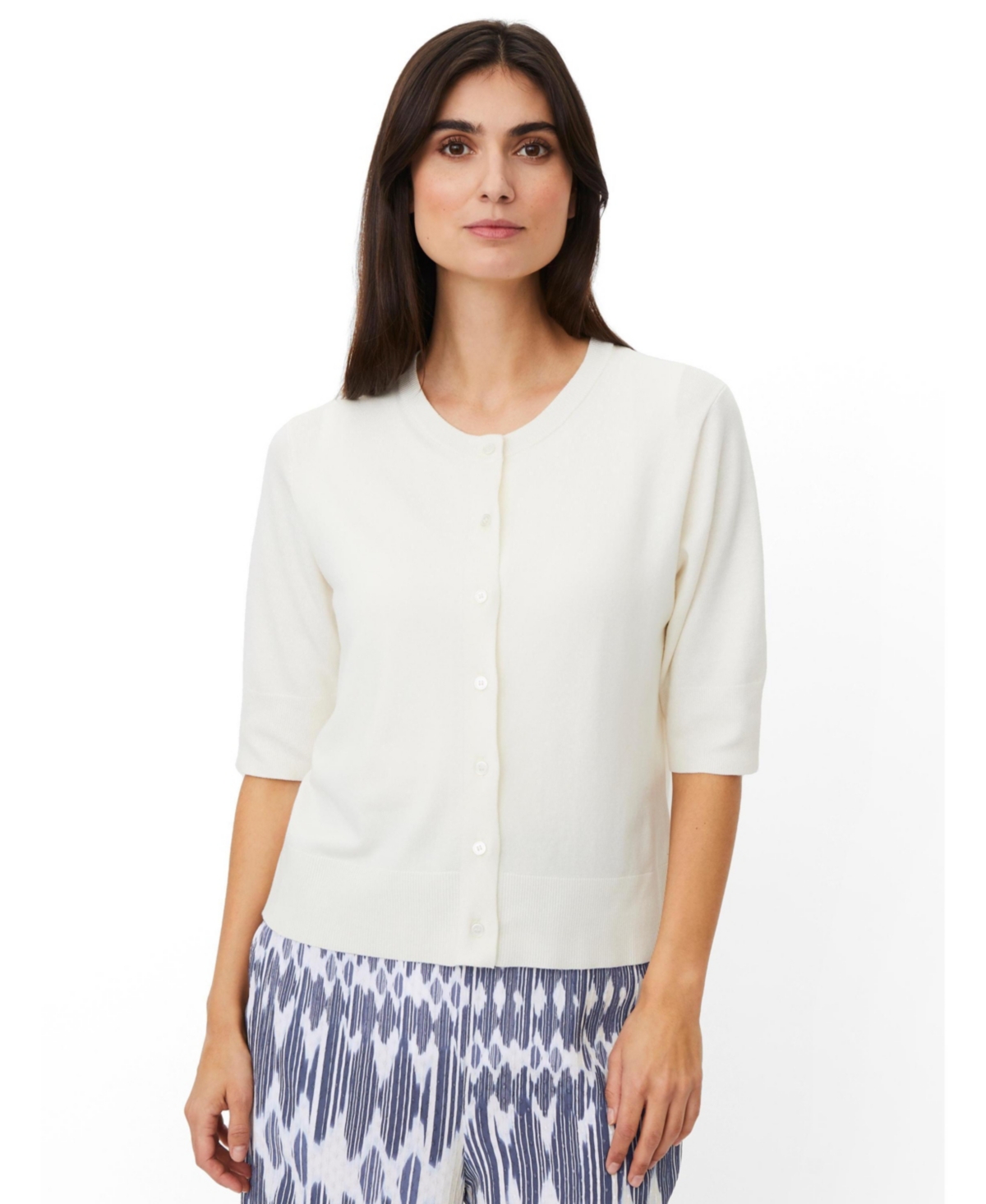 Click here for Masai Copenhagen Womens Malopus Half-Sleeve Knitte... prices