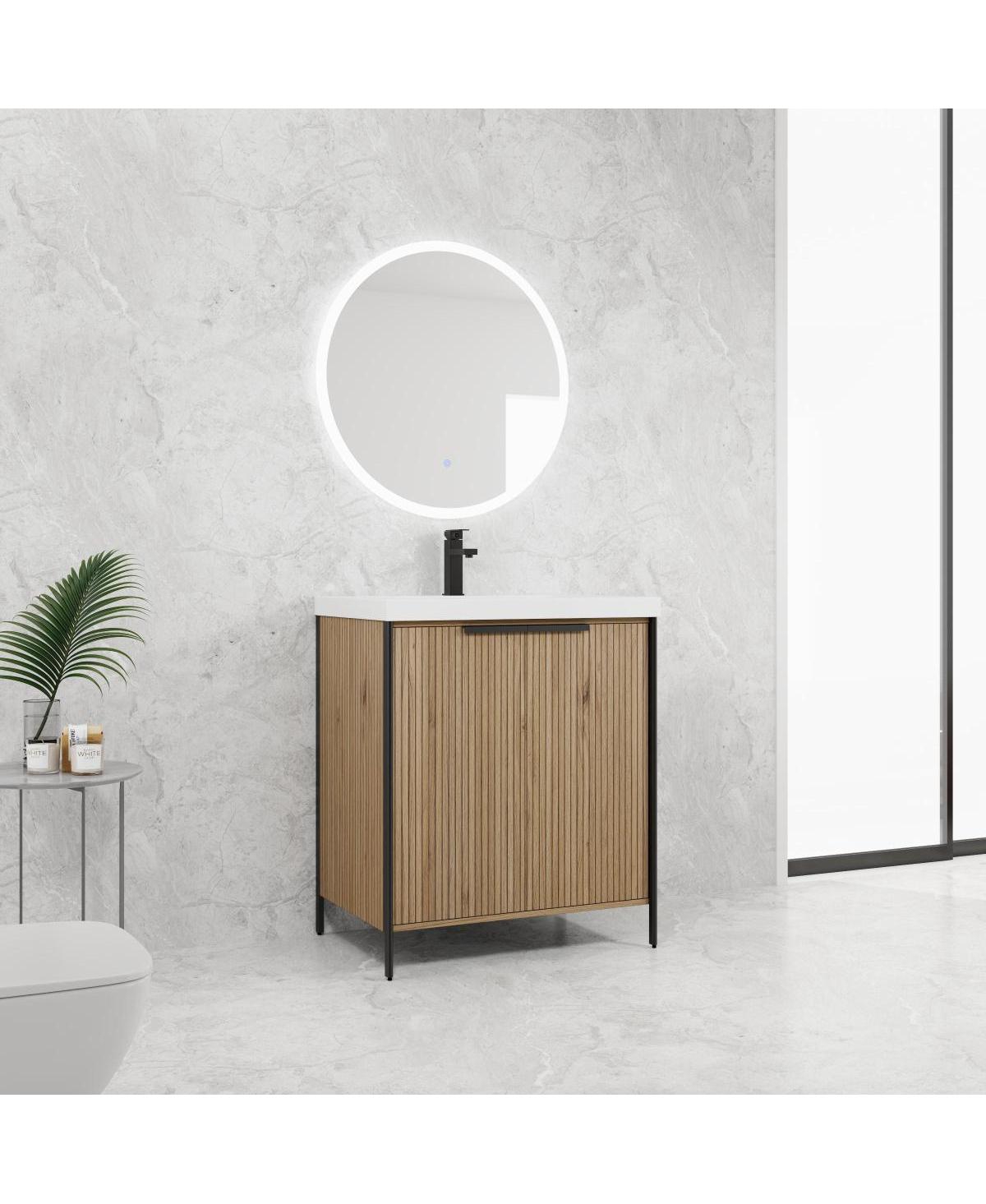 Click here for Sillysis Modern Freestanding Bathroom Vanity with... prices