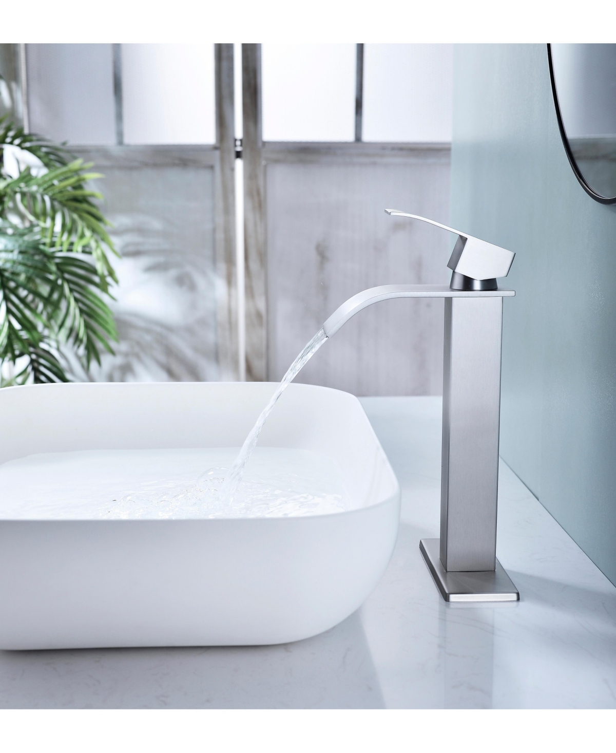 Click here for Phying Waterfall Spout Bathroom Faucet Single Hand... prices