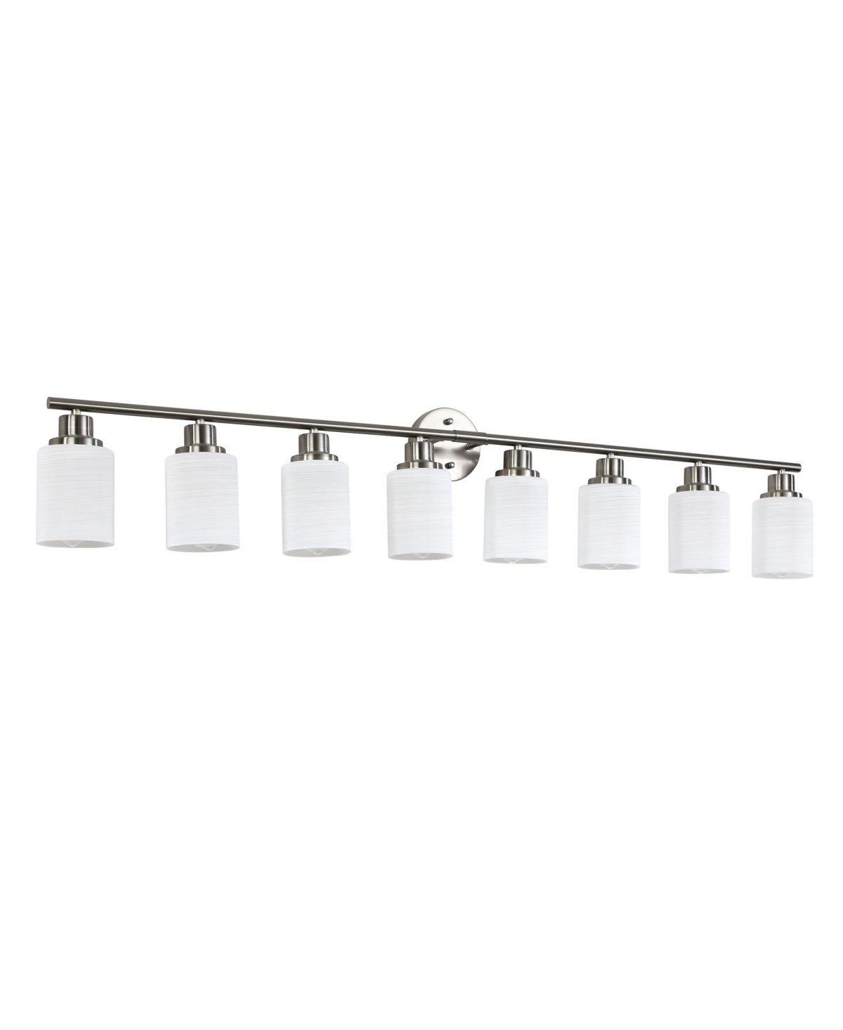 Click here for Midola 52 Modern 8-Light Vanity Wall Sconce  Brush... prices