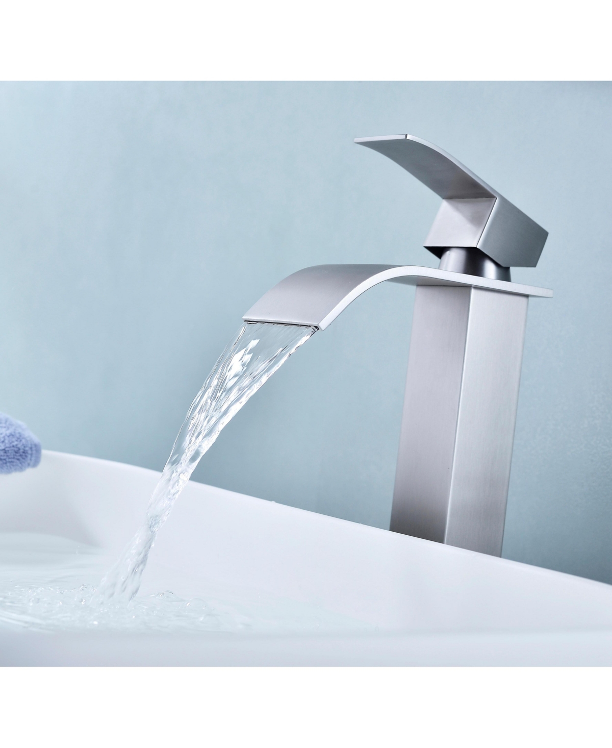 Click here for Phying Waterfall Spout Bathroom Faucet Single Hand... prices