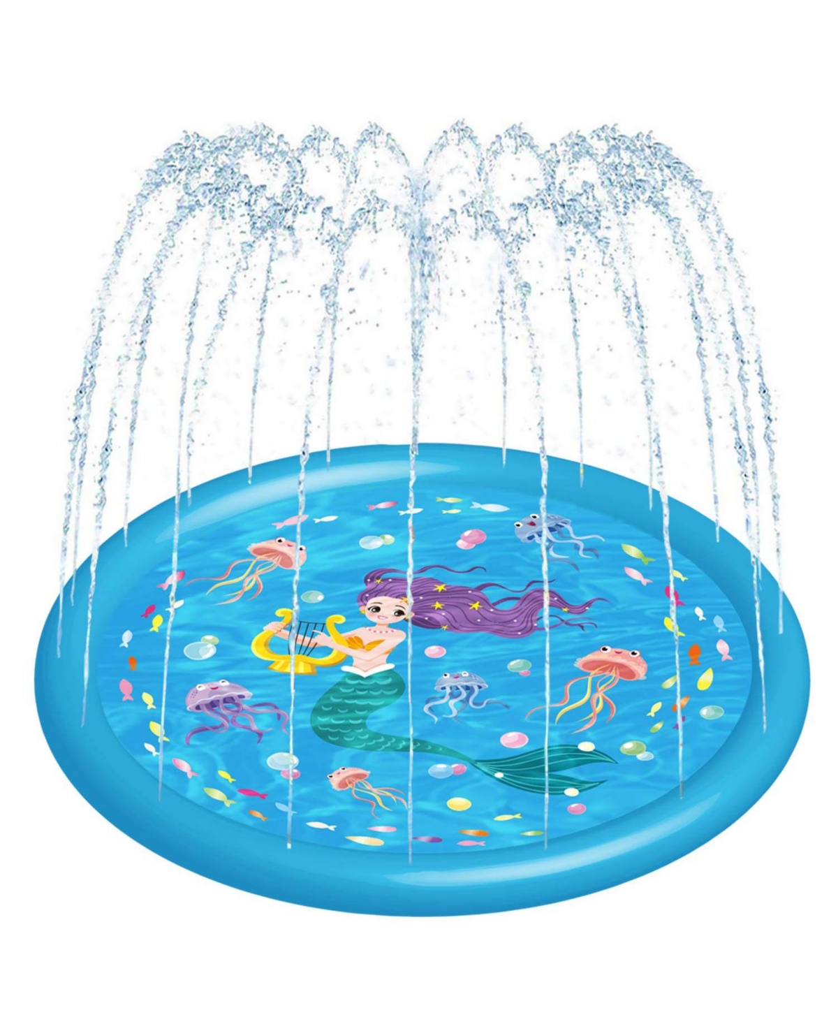 Click here for Aofar 60 Sprinkler Splash Pad Pool Play Mat Mermai... prices