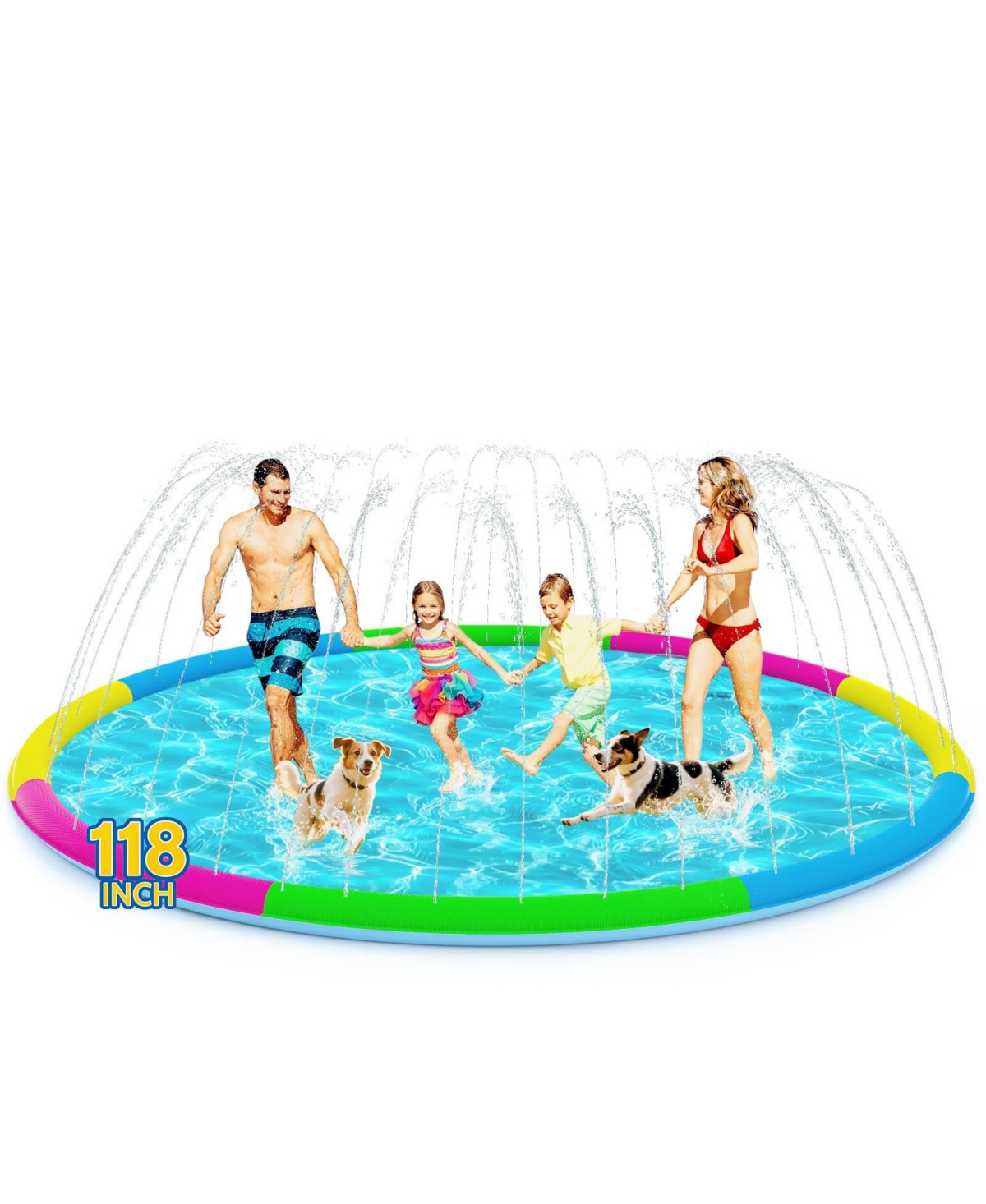 Click here for Aofar 118 Splash Pad Sprinkler Pool Outdoor Play M... prices