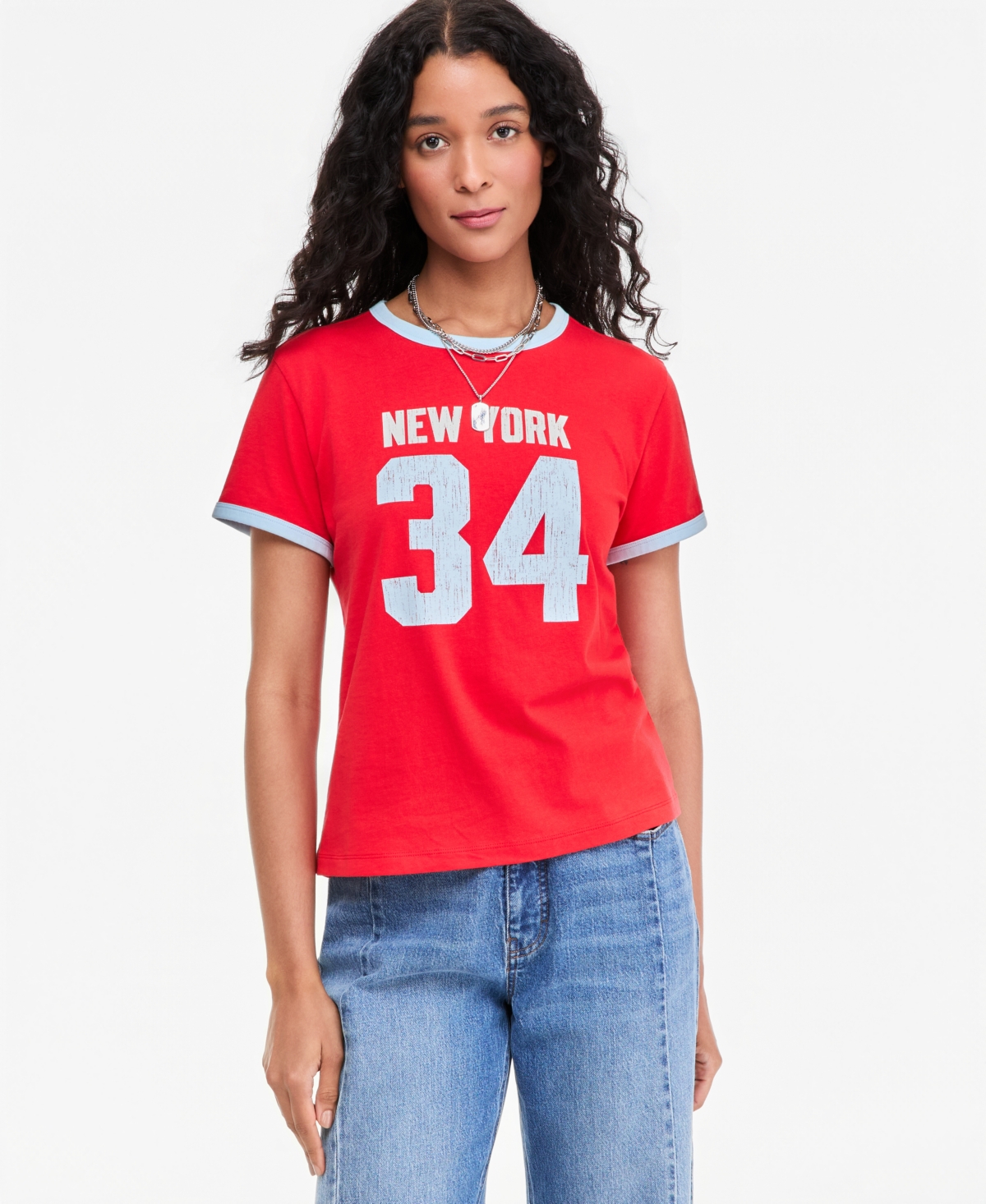 Click here for On 34th Womens Sporty Graphic Ringer T-Shirt  Macy... prices