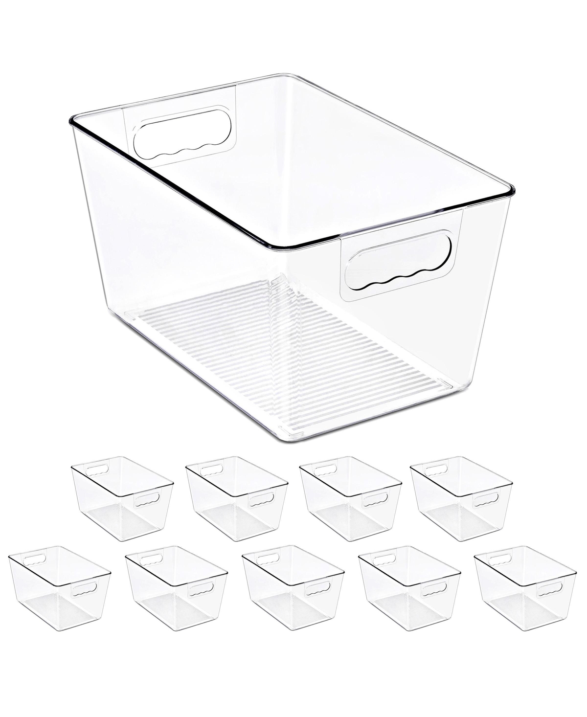 Click here for Sorbus 10 Pack Large Clear Storage Containers for... prices