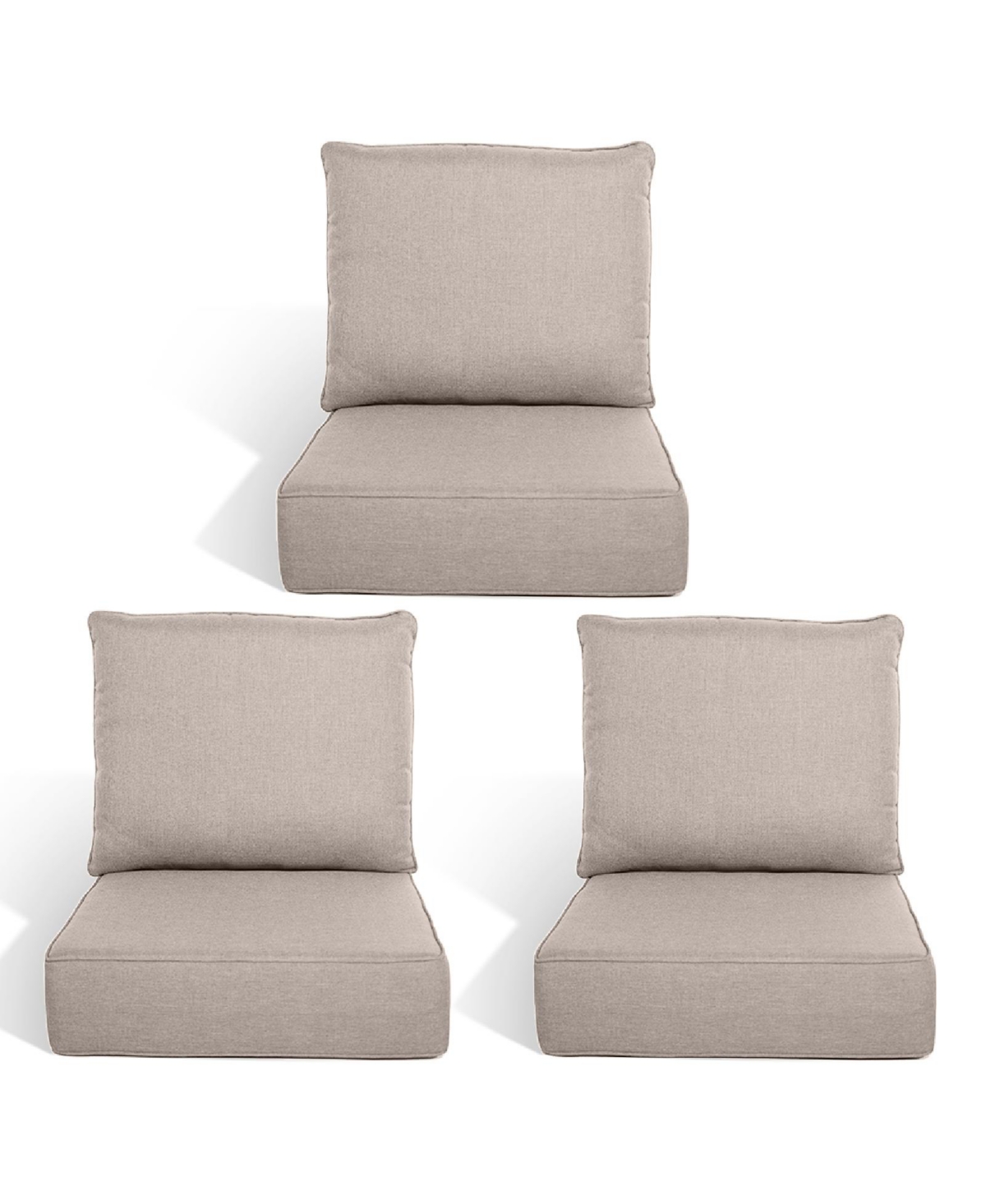 Click here for Pocassy Outdoor Deep Seat Cushion Set with 6-inch... prices