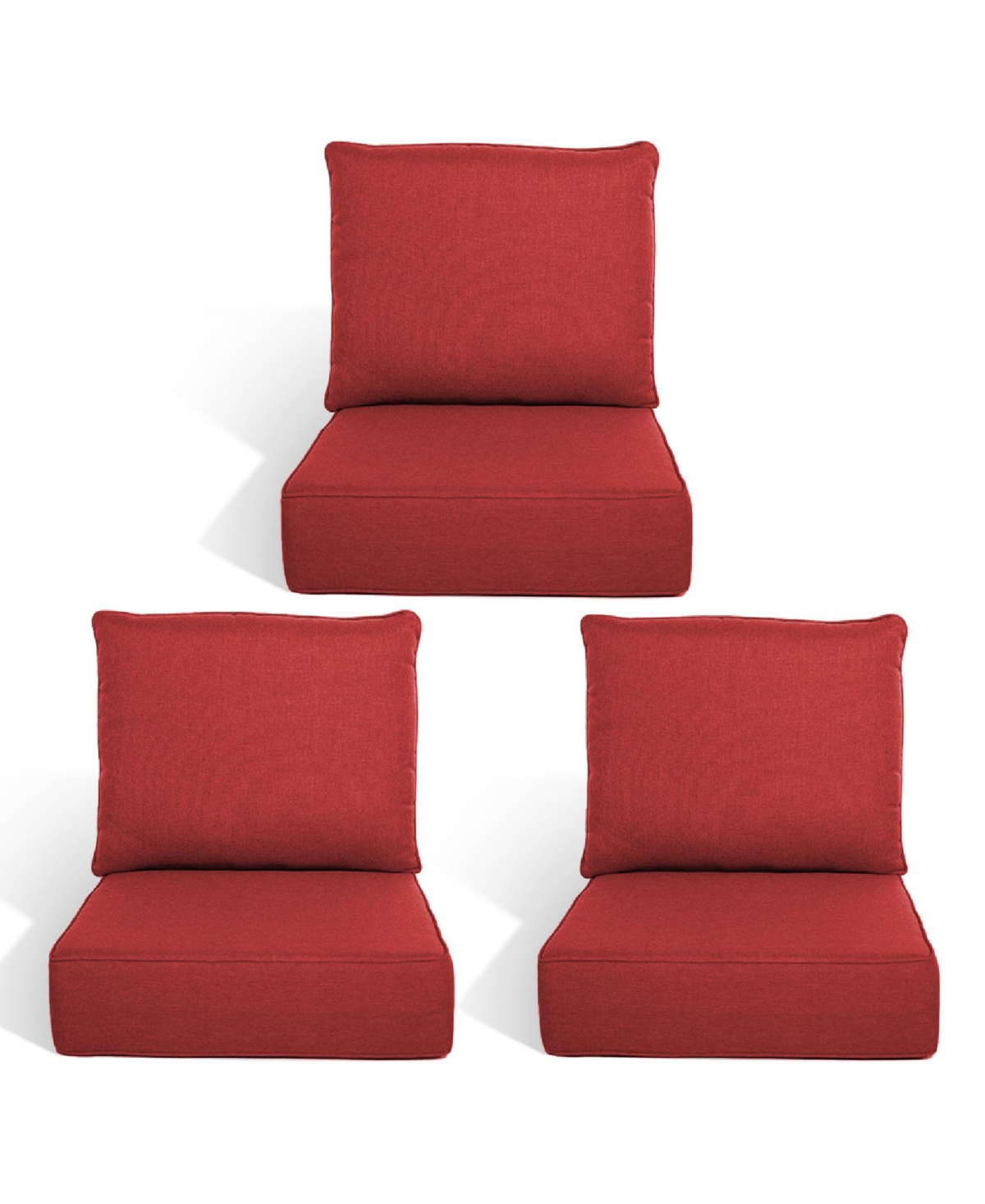 Click here for Pocassy Outdoor Deep Seat Cushion Set with 6-inch... prices
