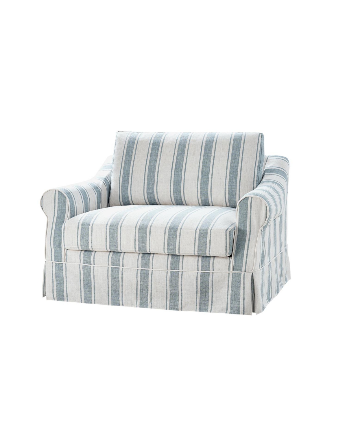 Click here for Hulala Home Raul Farmhouse Slipcovered Armchair wi... prices