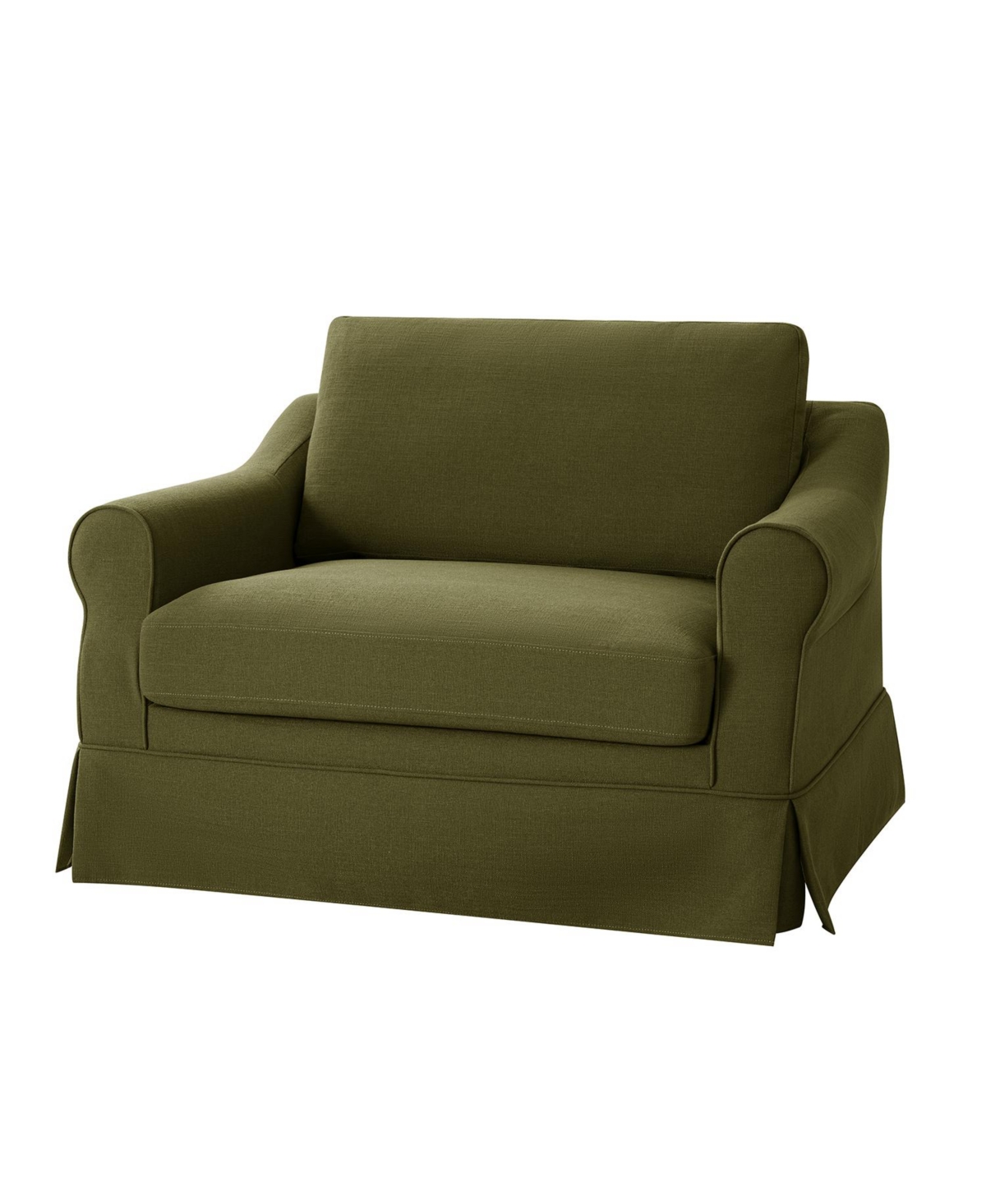 Click here for Hulala Home Raul Farmhouse Slipcovered Armchair wi... prices