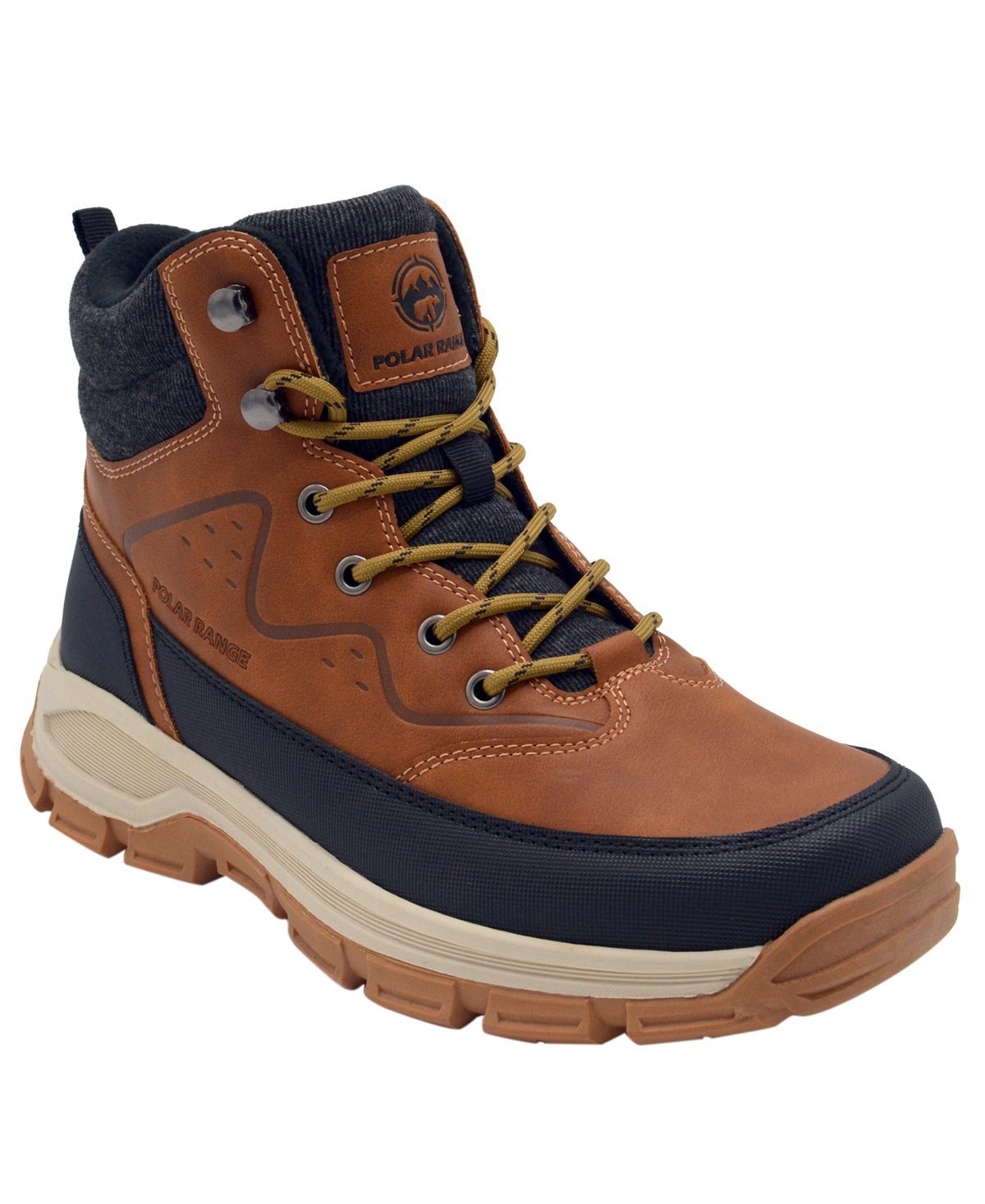 Click here for Polar Range Mens Ranger Footwear Lace-Up Boots - T... prices