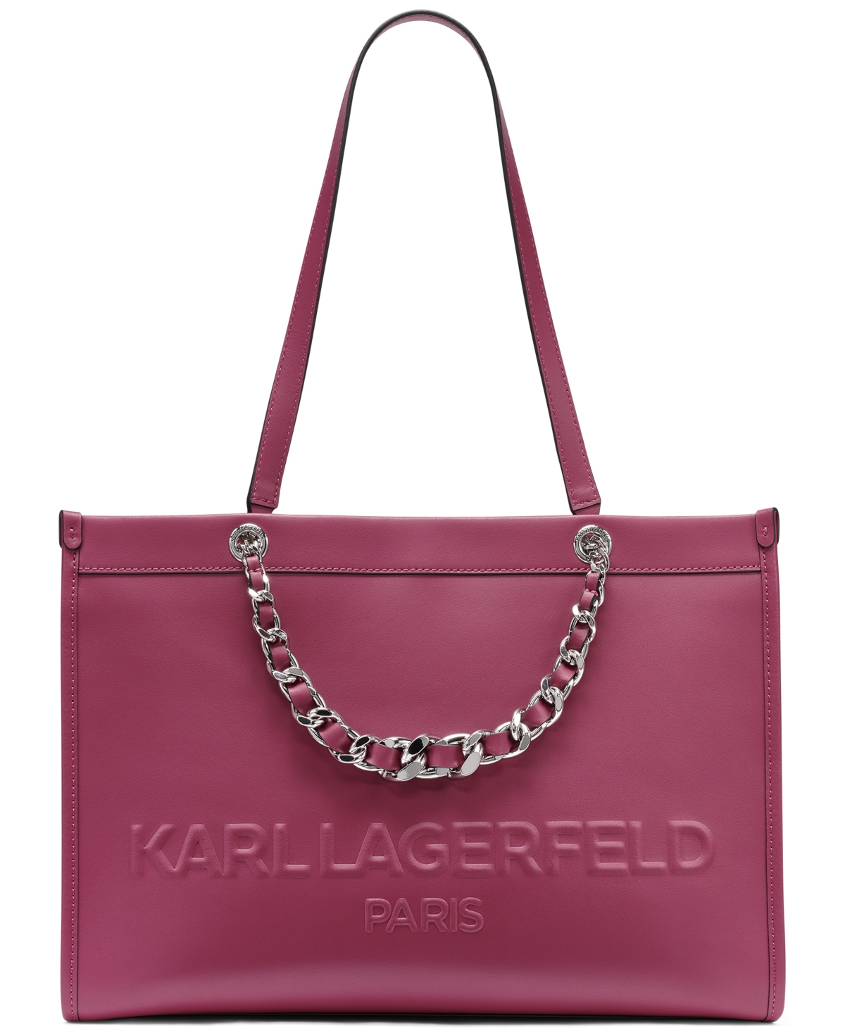 Click here for Karl Lagerfeld Paris Savoie Large Leather Tote Bag... prices