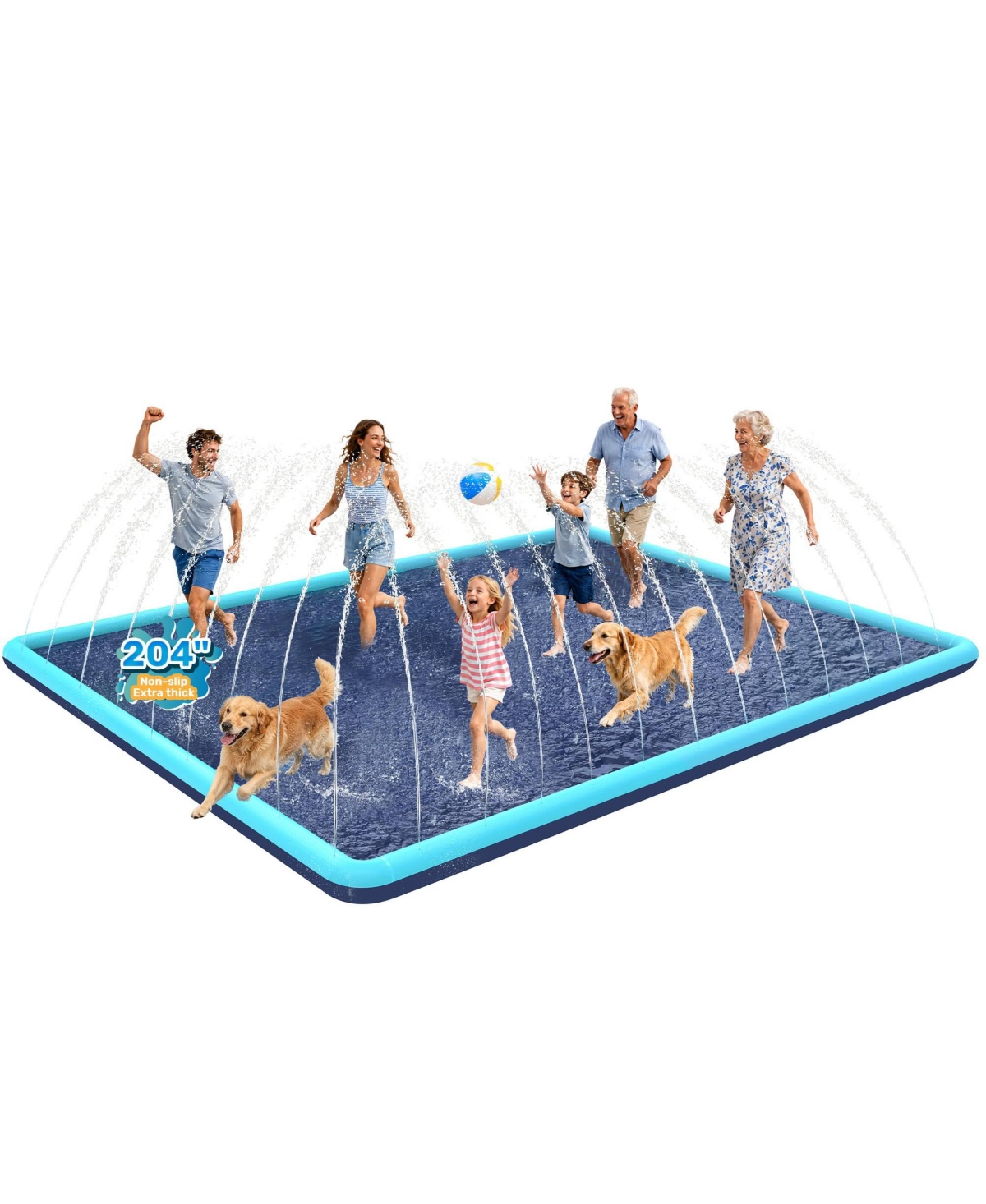 Click here for Aofar Dog Splash Pad Sprinkler Pool Outdoor Non-sl... prices