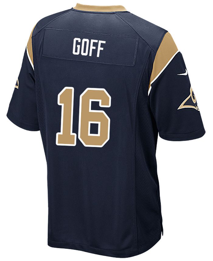 Nike Men's Jared Goff Los Angeles Rams Game Jersey - Macy's
