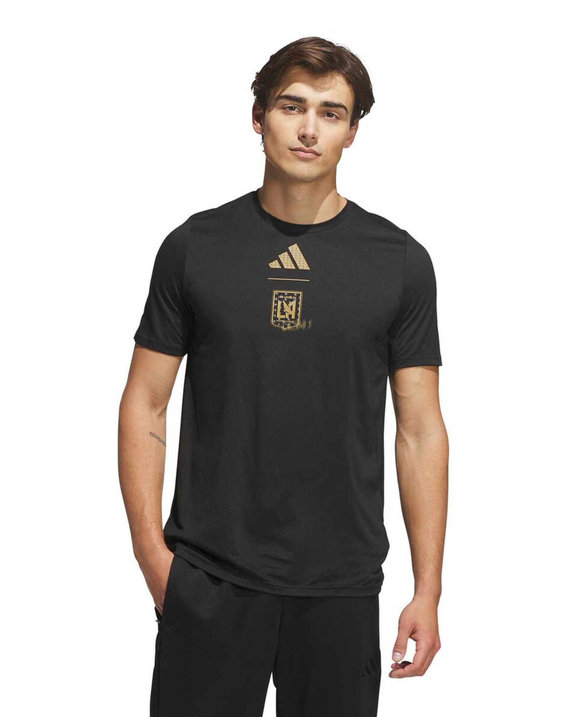 Click here for Adidas Mens Black Lafc 2026 Jersey Hook T-Shirt -... prices