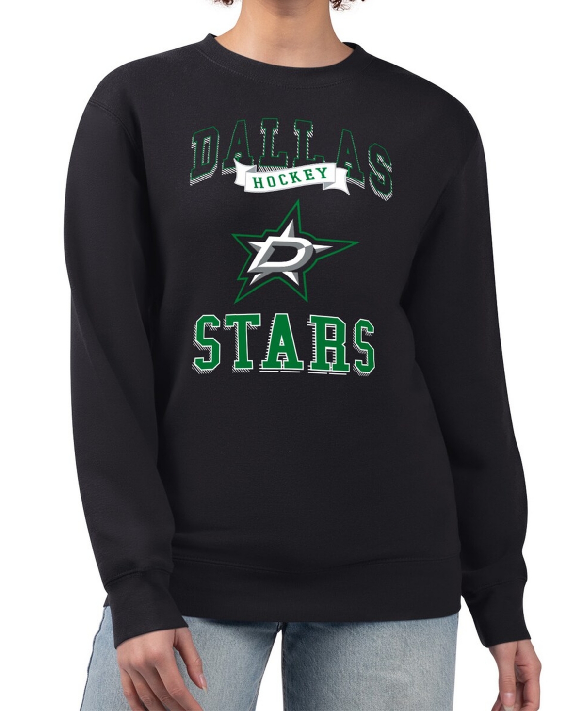 Click here for G-iii 4Her by Carl Banks Womens Black Dallas Stars... prices