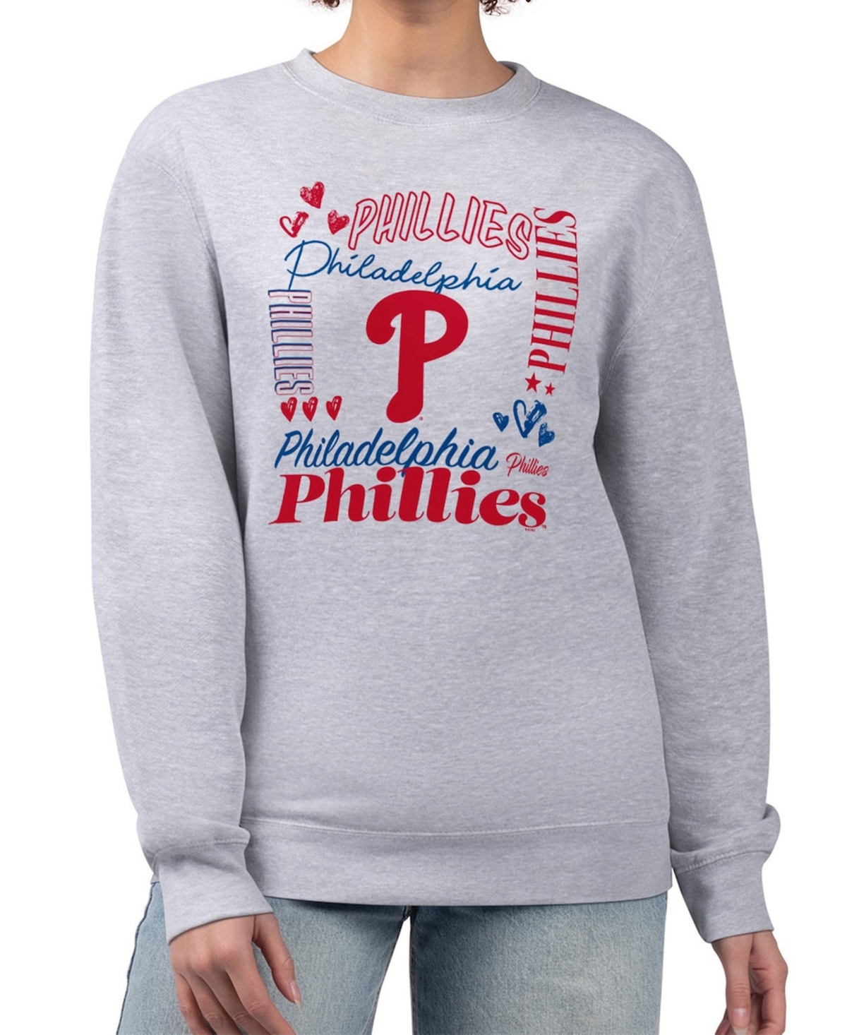 Click here for G-iii 4Her by Carl Banks Womens Heather Gray Phila... prices