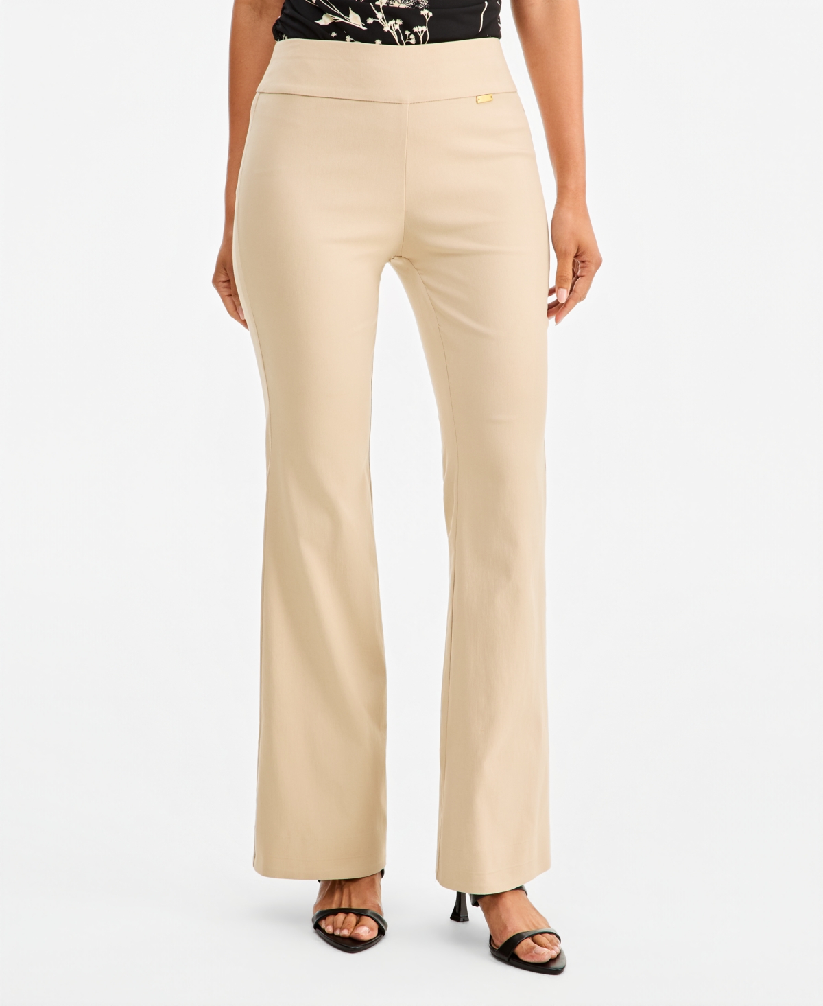 Click here for I.n.c. International Concepts Womens Flared-Leg Pu... prices