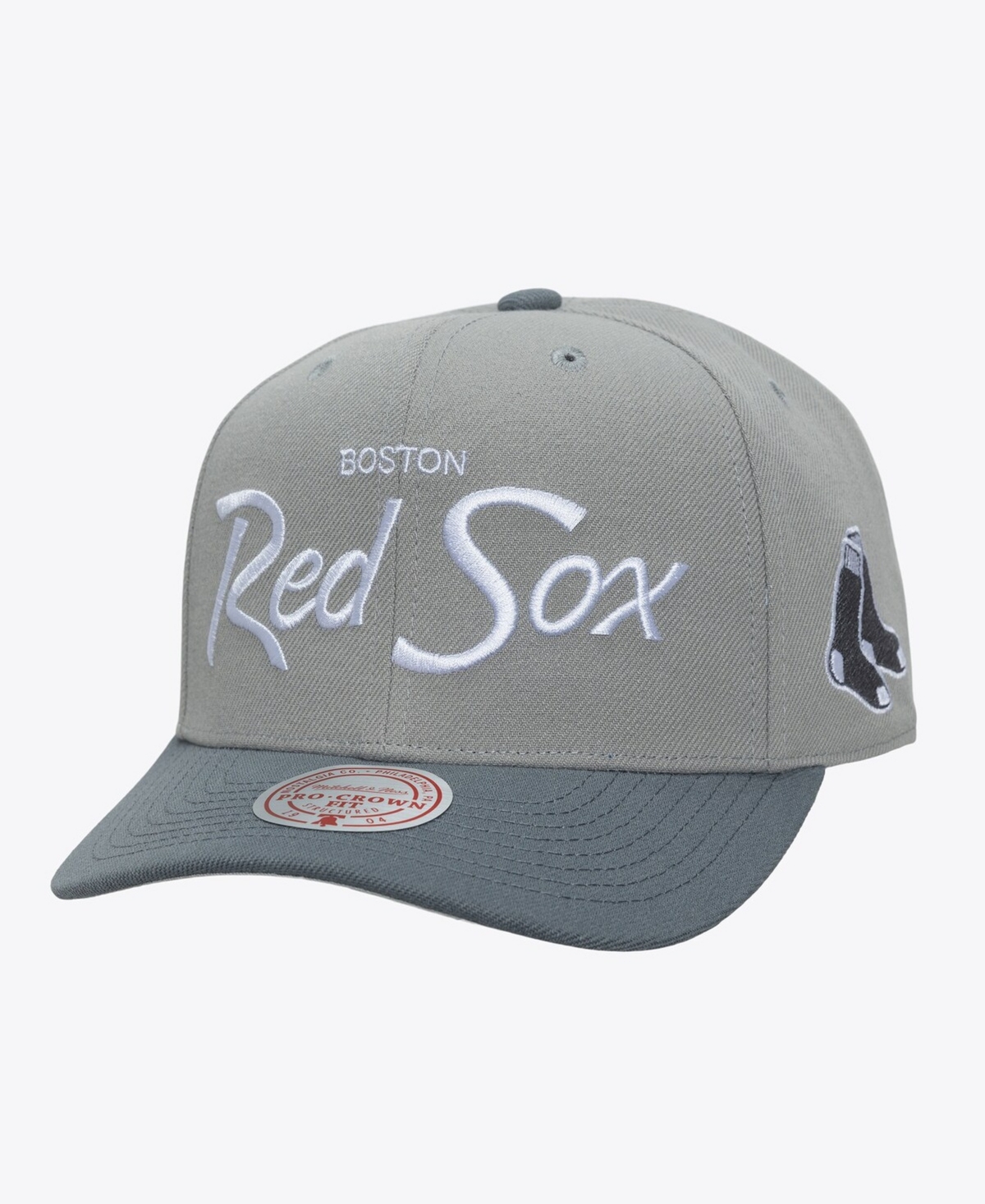 Click here for Mitchell & Ness Mens Gray Boston Red Sox Thunderst... prices