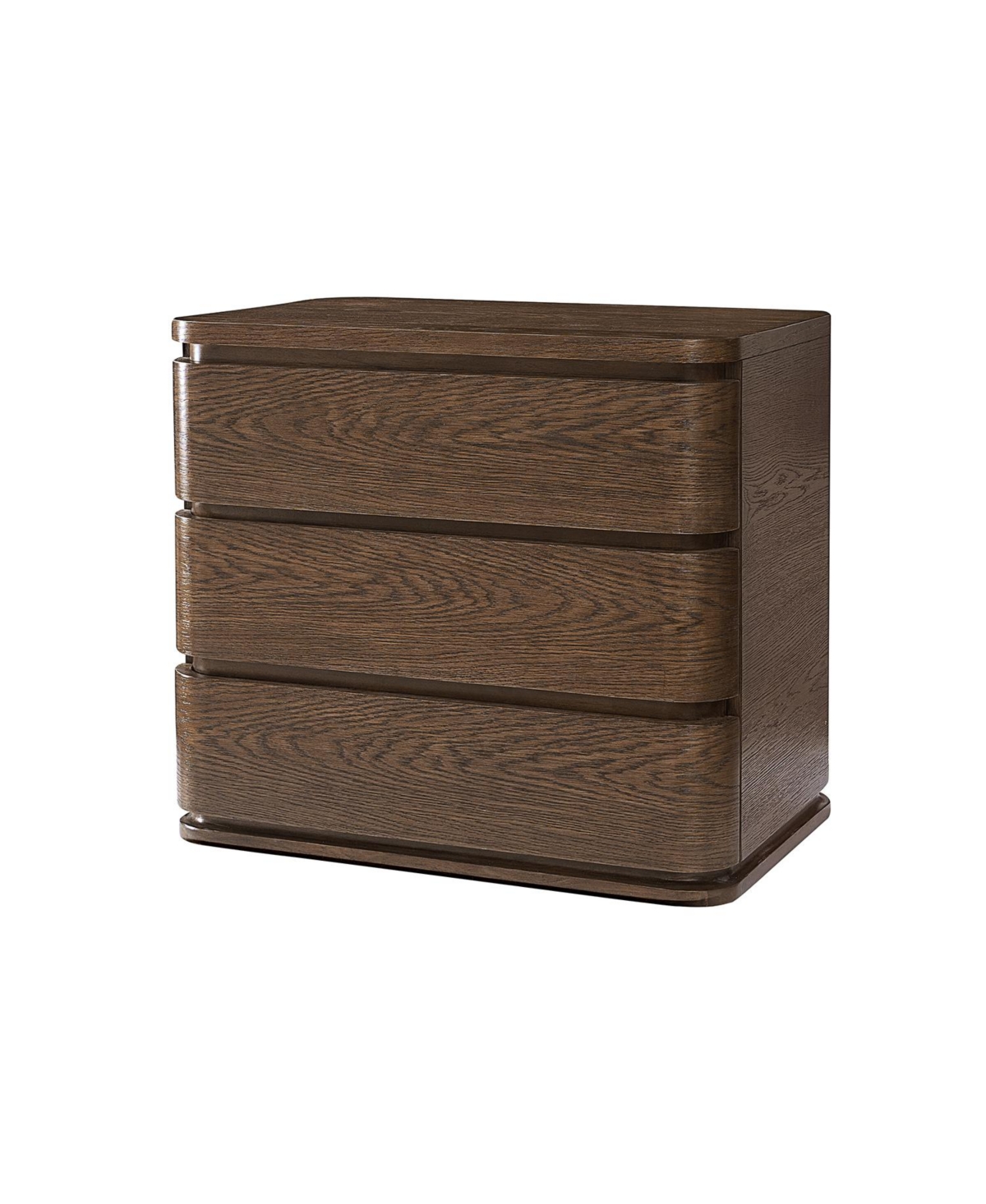 Click here for Hulala Home Fay Modern 30W 3-Drawer Oak Wood End T... prices