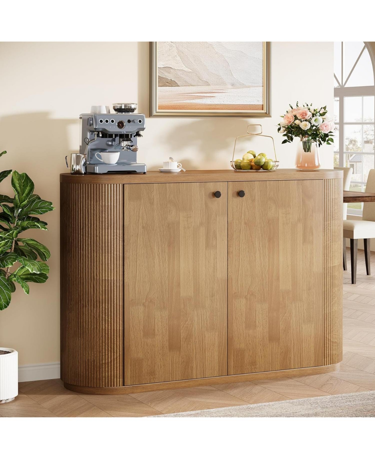 Click here for Tribesigns 47.24 Inch Sideboard Cabinet Buffet Sto... prices