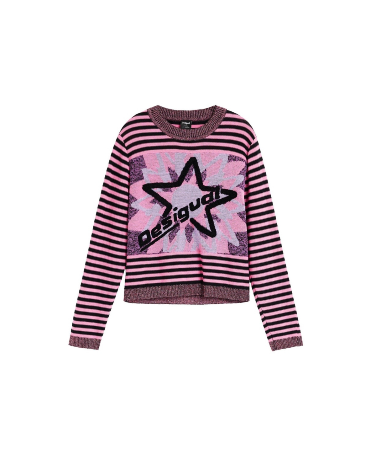 Click here for Desigual Little & Big Girls 3-14 Striped sweater w... prices