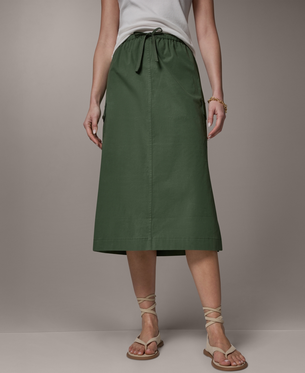 Click here for Donna Karan Weekend Womens Cargo Pocket Skirt - Ve... prices