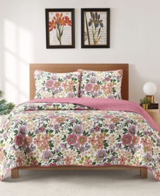 Click here for Stratford Park Flora Floral 3 Piece Quilt Sets prices