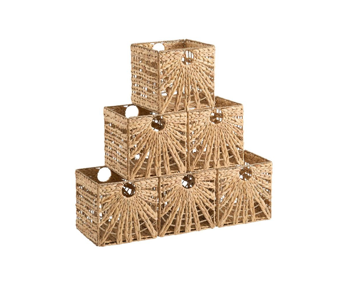 Click here for Ornavo Home 13 x 13 Inches Water Hyacinth Seagrass... prices