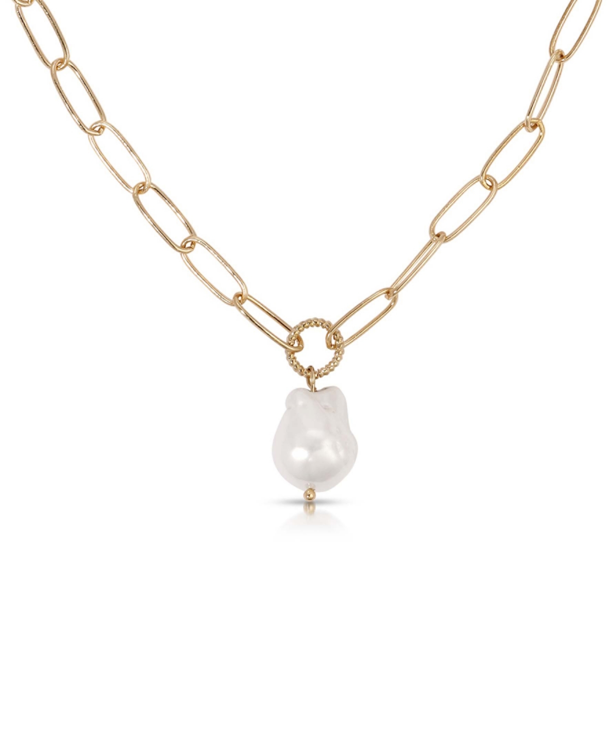 Click here for Ettika 18k Gold-Tone Plated Single Cultured Pearl... prices