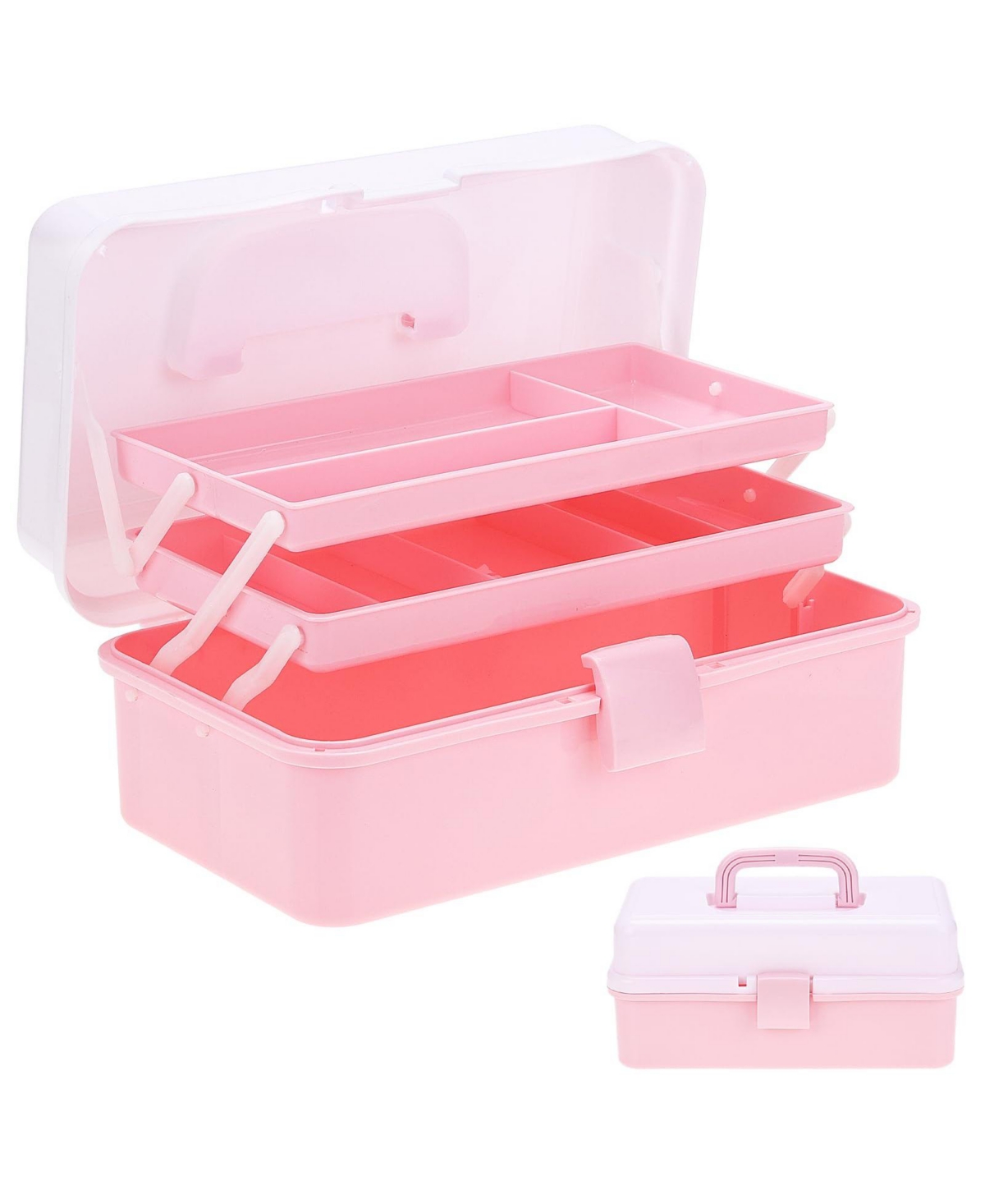 Click here for Xdovet Craft Organizer Tackle Box 3-Layer Folding... prices