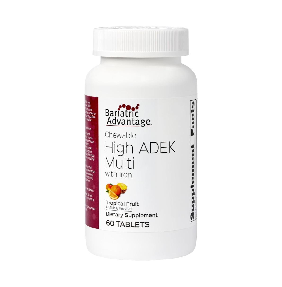 Click here for Bariatric Advantage Chewable High Adek with Iron f... prices