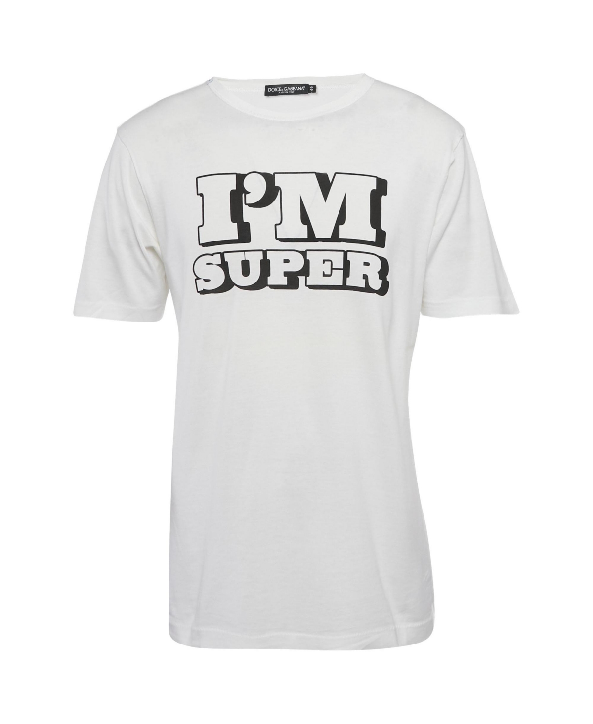 Click here for Pre-Owned Dolce & Gabbana Mens Printed Jersey T-Sh... prices