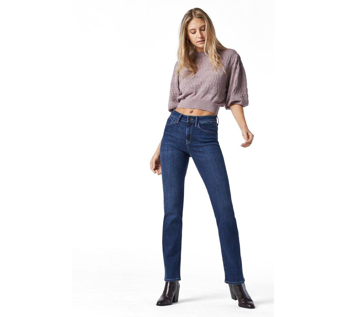 Click here for Mavi Jeans Womens Kendra High Rise Straight Leg Je... prices