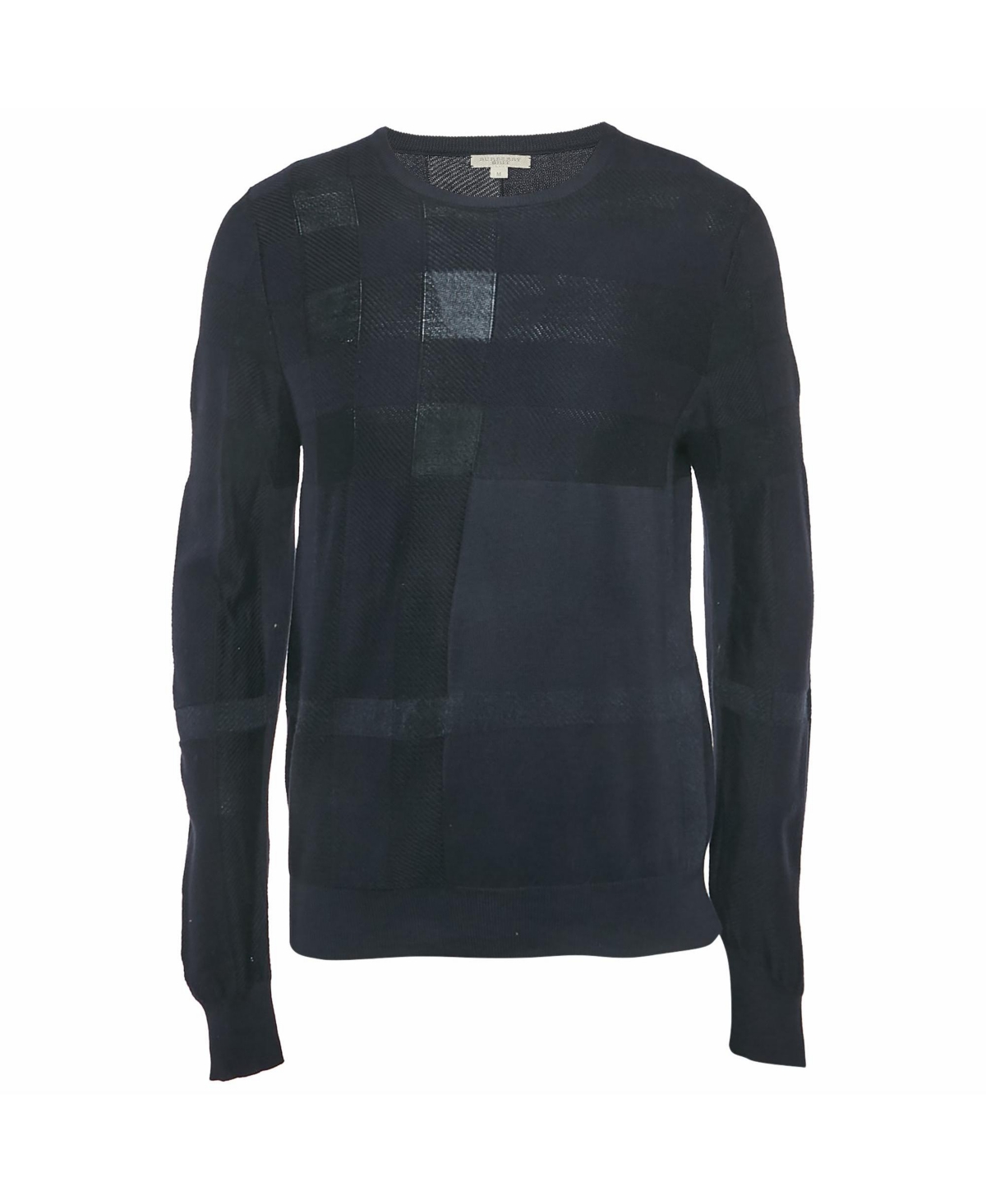 Click here for Pre-Owned Burberry Mens Checks Cotton Knit Sweatsh... prices