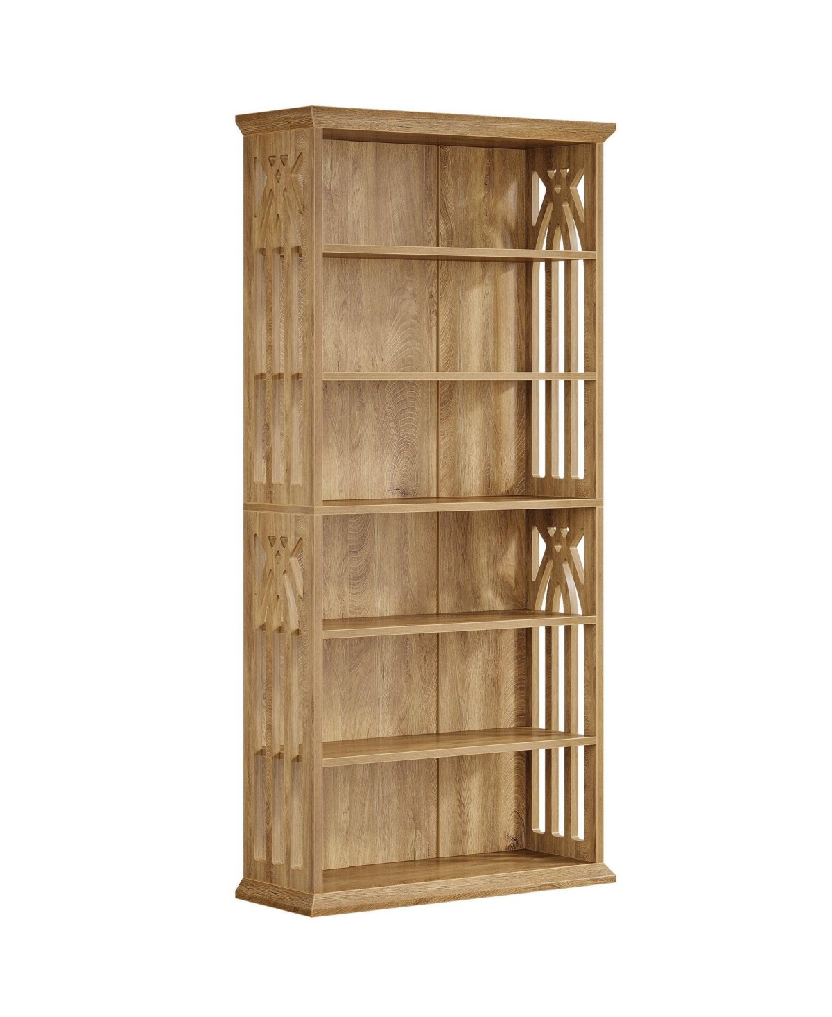 Click here for Slickblue 75 Inch Bookshelf with 6 Storage Shelves... prices