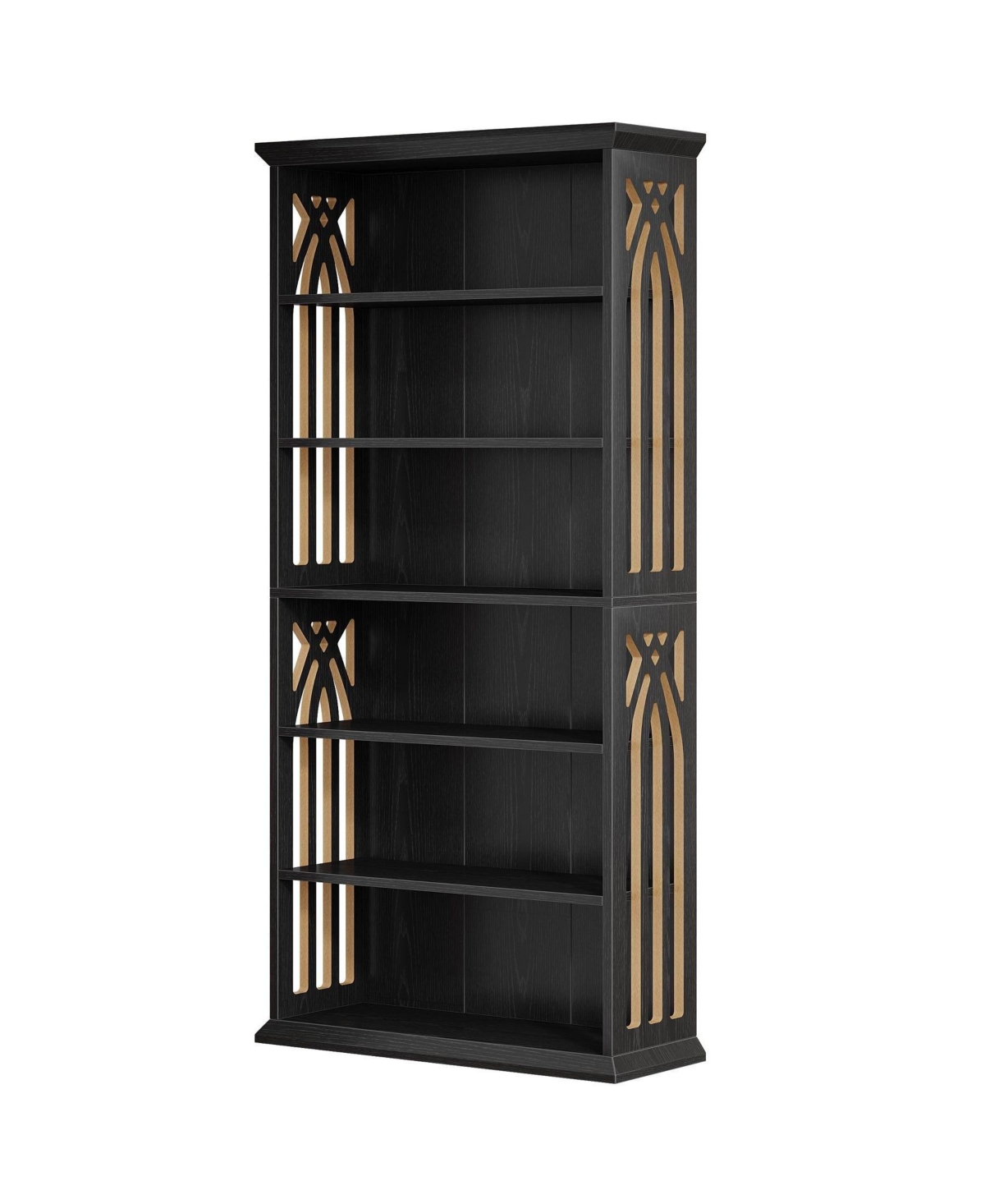 Click here for Slickblue 75 Inch Bookshelf with 6 Storage Shelves... prices