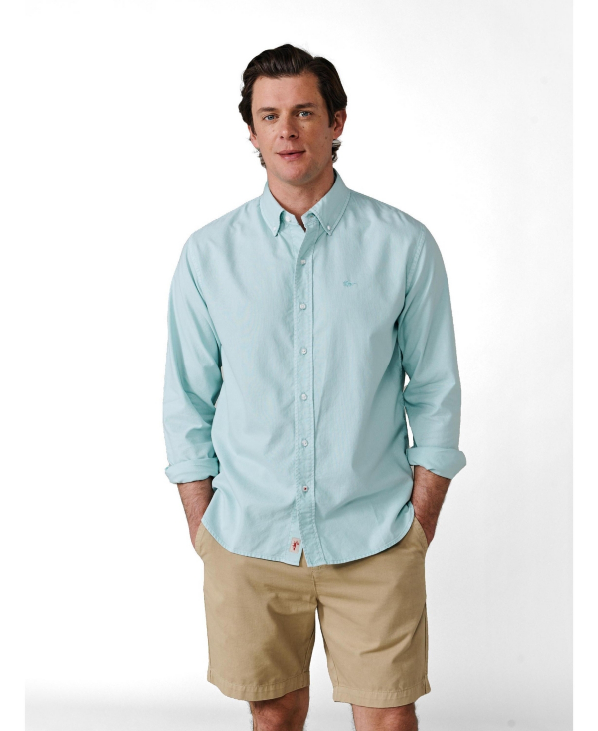 Click here for Aubin Mens Horkstow Lightweight Oxford Shirt - Min... prices