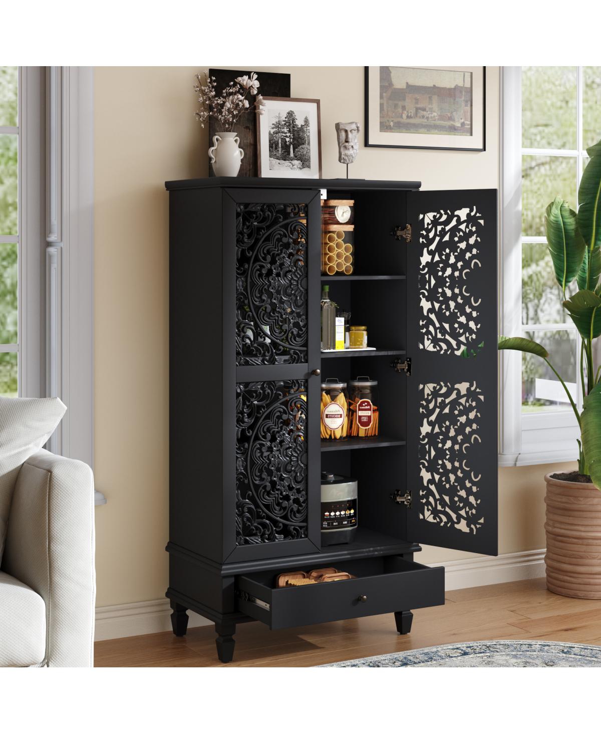 Click here for Streamdale Furniture 55 Inch Tall 2-Door Storage C... prices