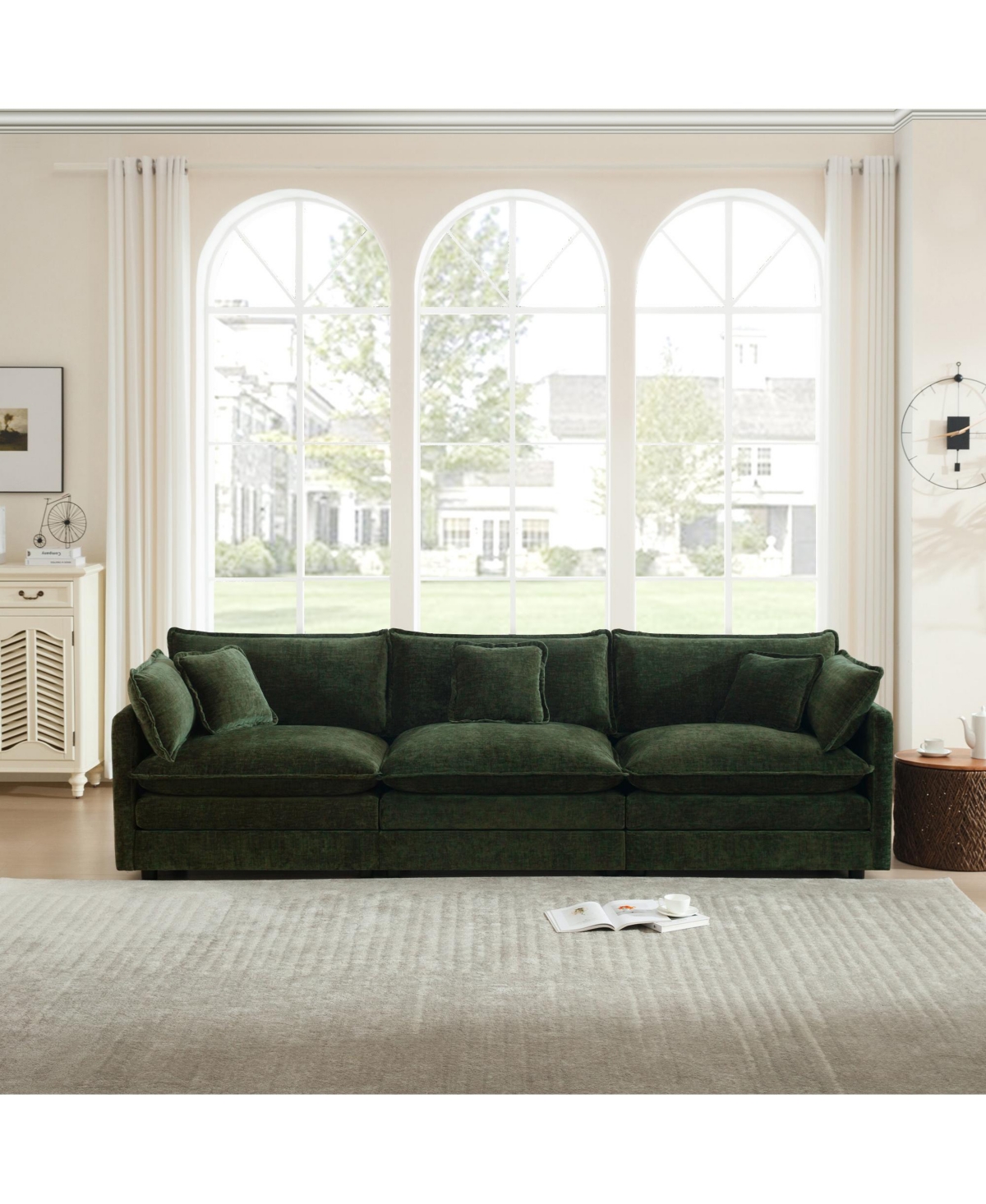 Click here for Boyel Living Mid-Century Modern Couch 3-Seater Sof... prices