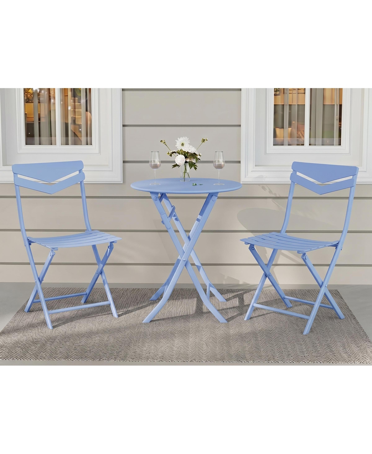 Click here for homfan Corporation Indoor or Outdoor 3-Piece Bistr... prices