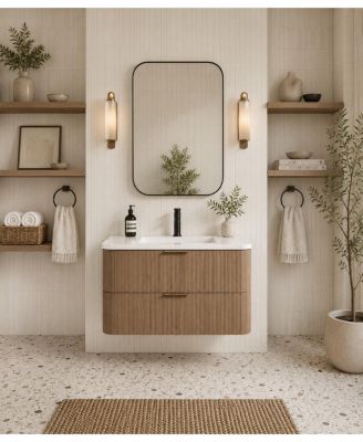 Click here for Ari Bath Chantal 30 Floating Bathroom Vanity Smoke... prices