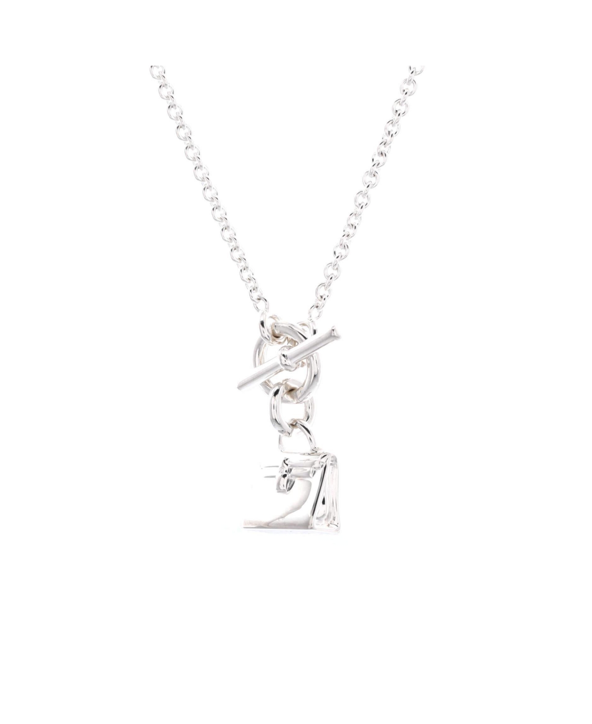 Click here for Pre-Owned HERMES Kelly Amulette Pendant Necklace -... prices