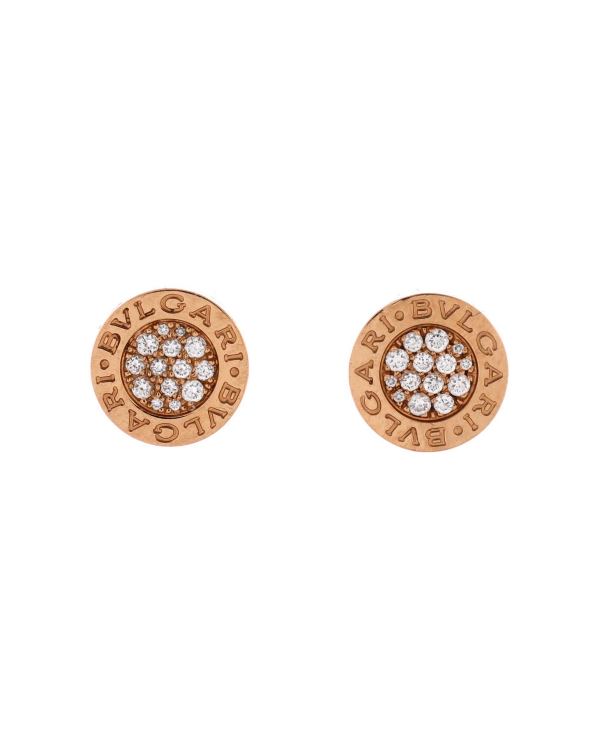 Click here for Pre-Owned Bvlgari Stud Earrings - 18k rose gold prices
