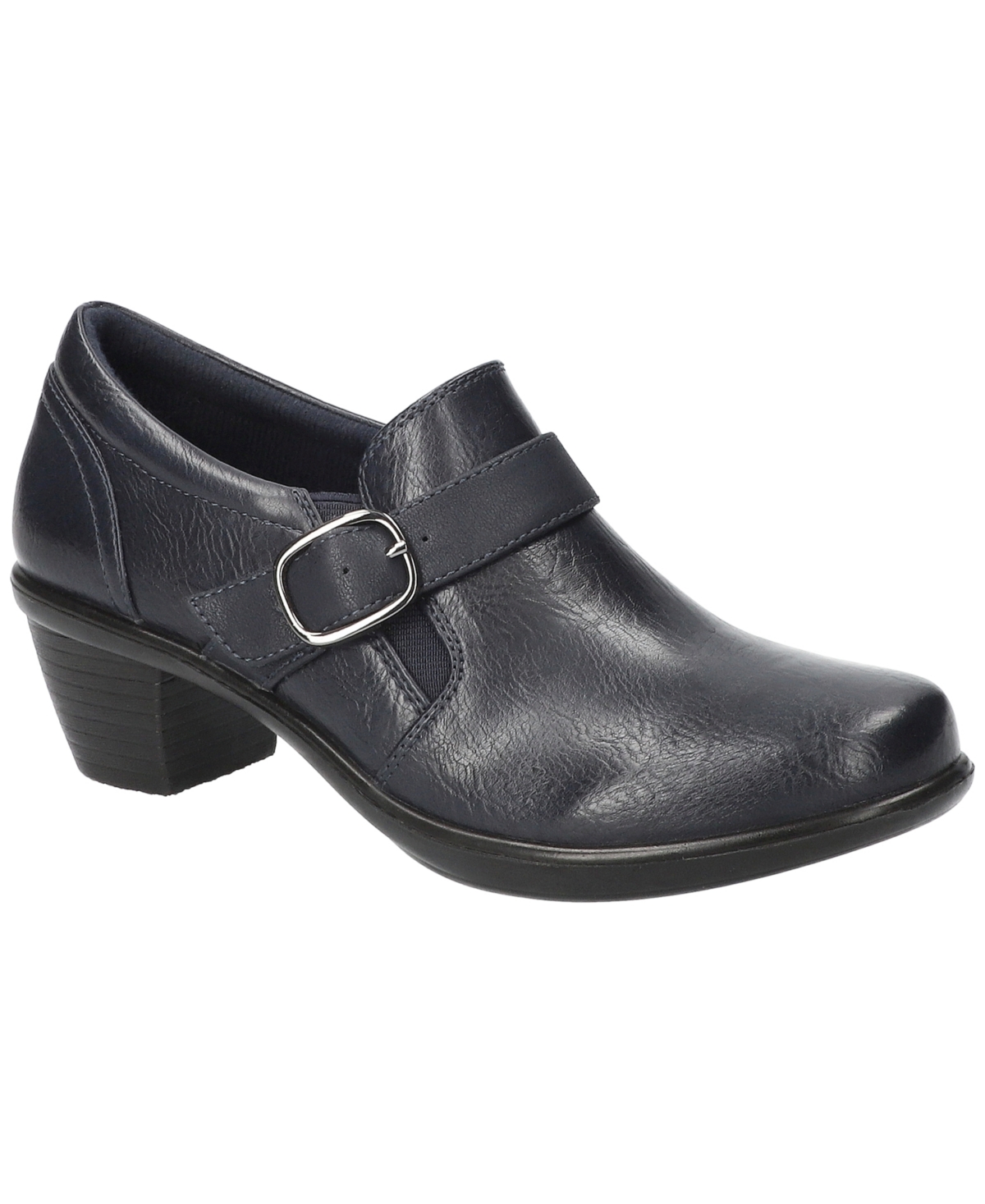 Click here for Easy Street Womens Pixel Round Toe Booties - Navy-... prices