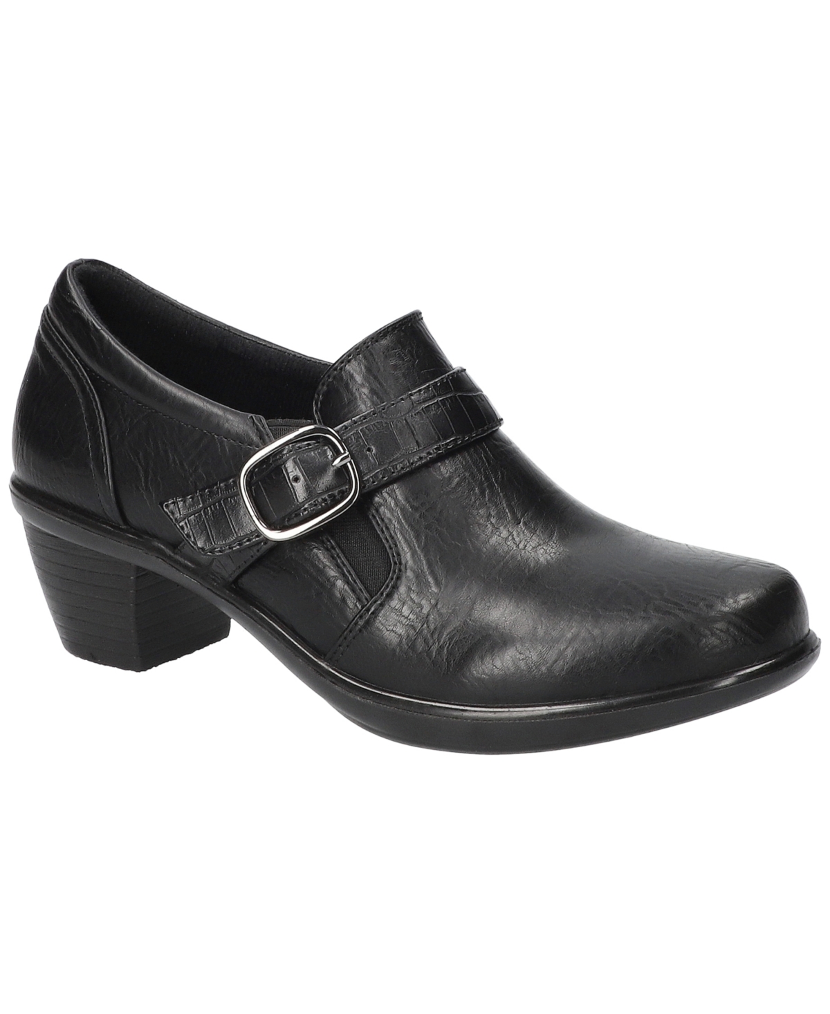 Click here for Easy Street Womens Pixel Round Toe Booties - Black... prices