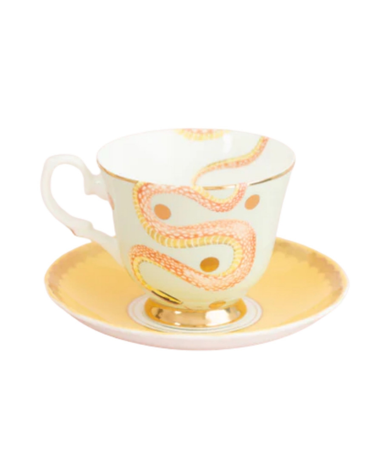Click here for Yvonne Ellen 2-Piece Snakey Teacup and Saucer Set... prices