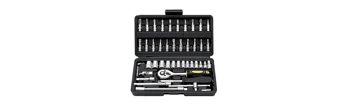 Click here for Xdovet 46pieces 1/4inch Drive Socket Ratchet Wrenc... prices