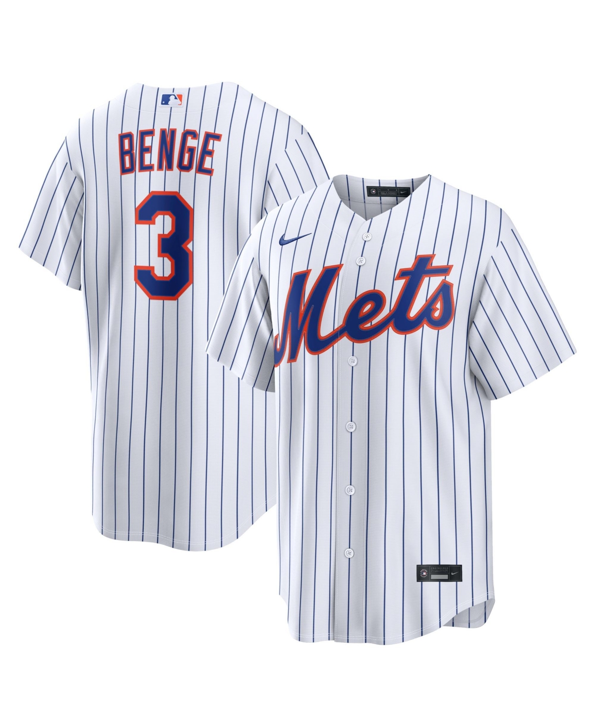Click here for Nike Mens Carson Benge White New York Mets Home Re... prices